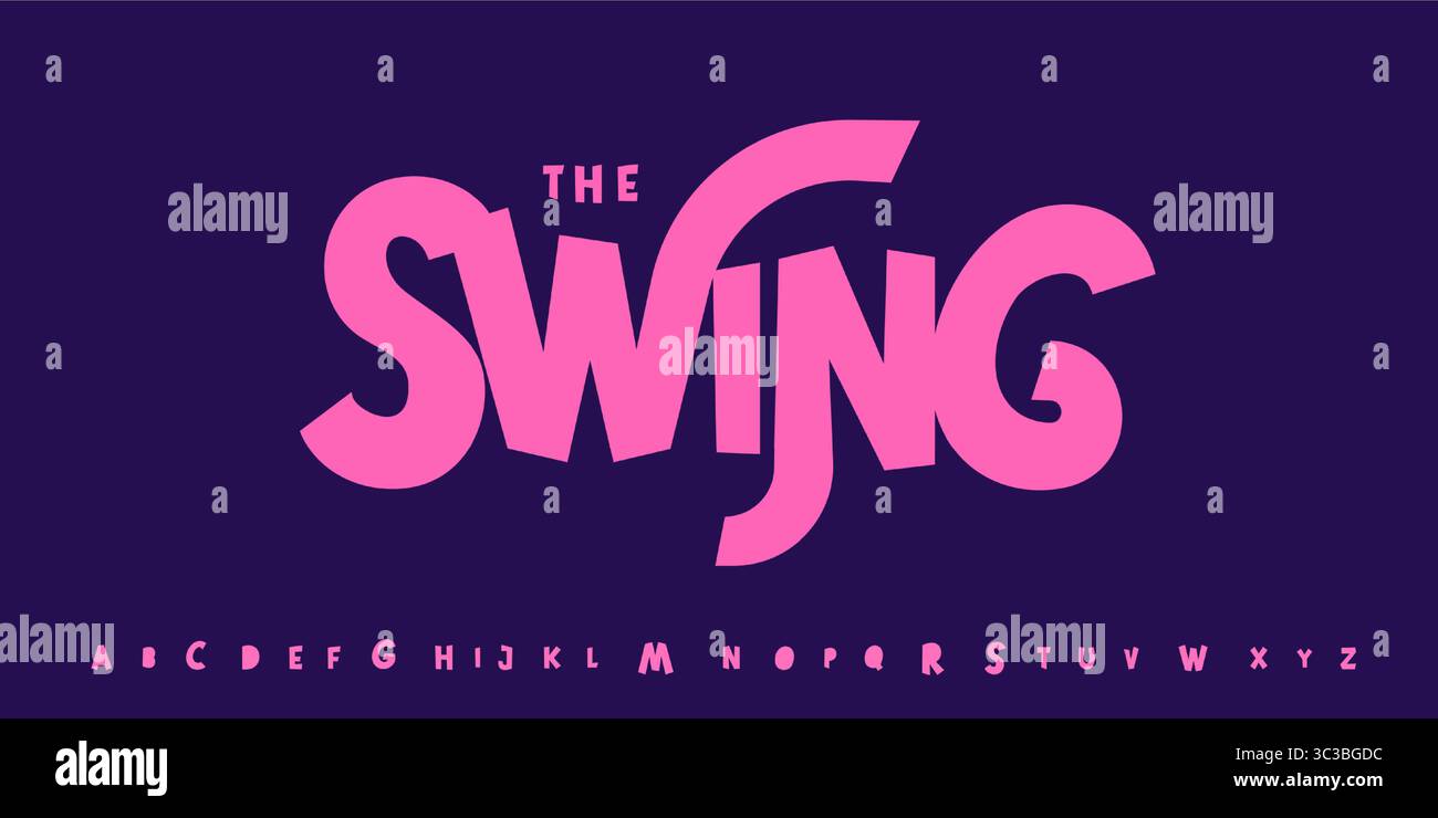 Swing dance illustration hi-res stock photography and images - Alamy