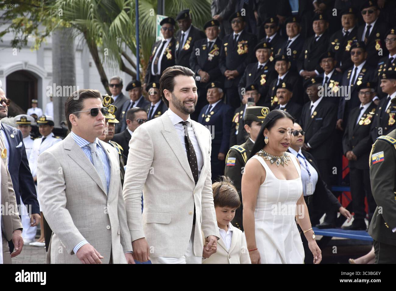 NAVAL PARADE Guayaquil, Friday, July 25, 2025 At the Jambeli Naval ...
