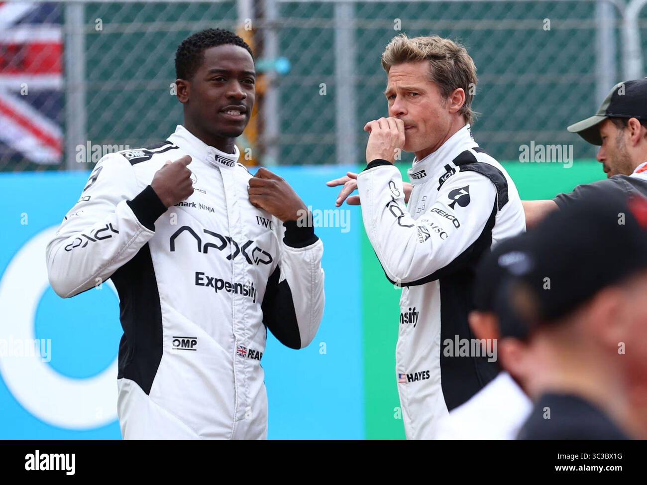 F1 (2025) Brad Pitt as Sonny Hayes Damson Idris as Joshua Pearce ...