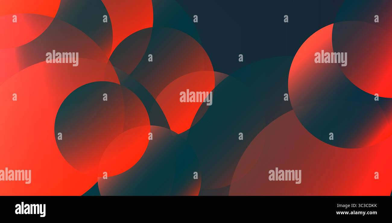 Dynamic shapes in shades of red Stock Vector Images - Alamy