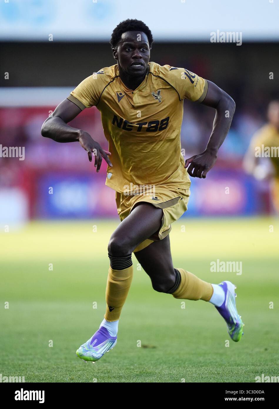 Crystal Palace's Naouirou Ahamada during the pre-season friendly match ...