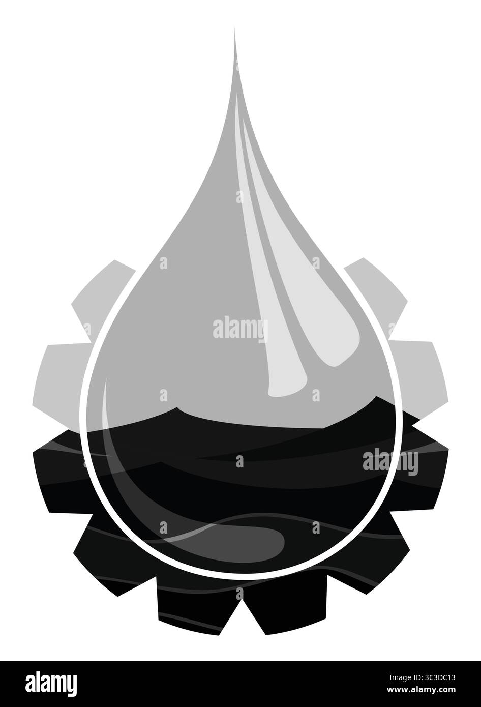 Fuel gear Black and White Stock Photos & Images - Alamy