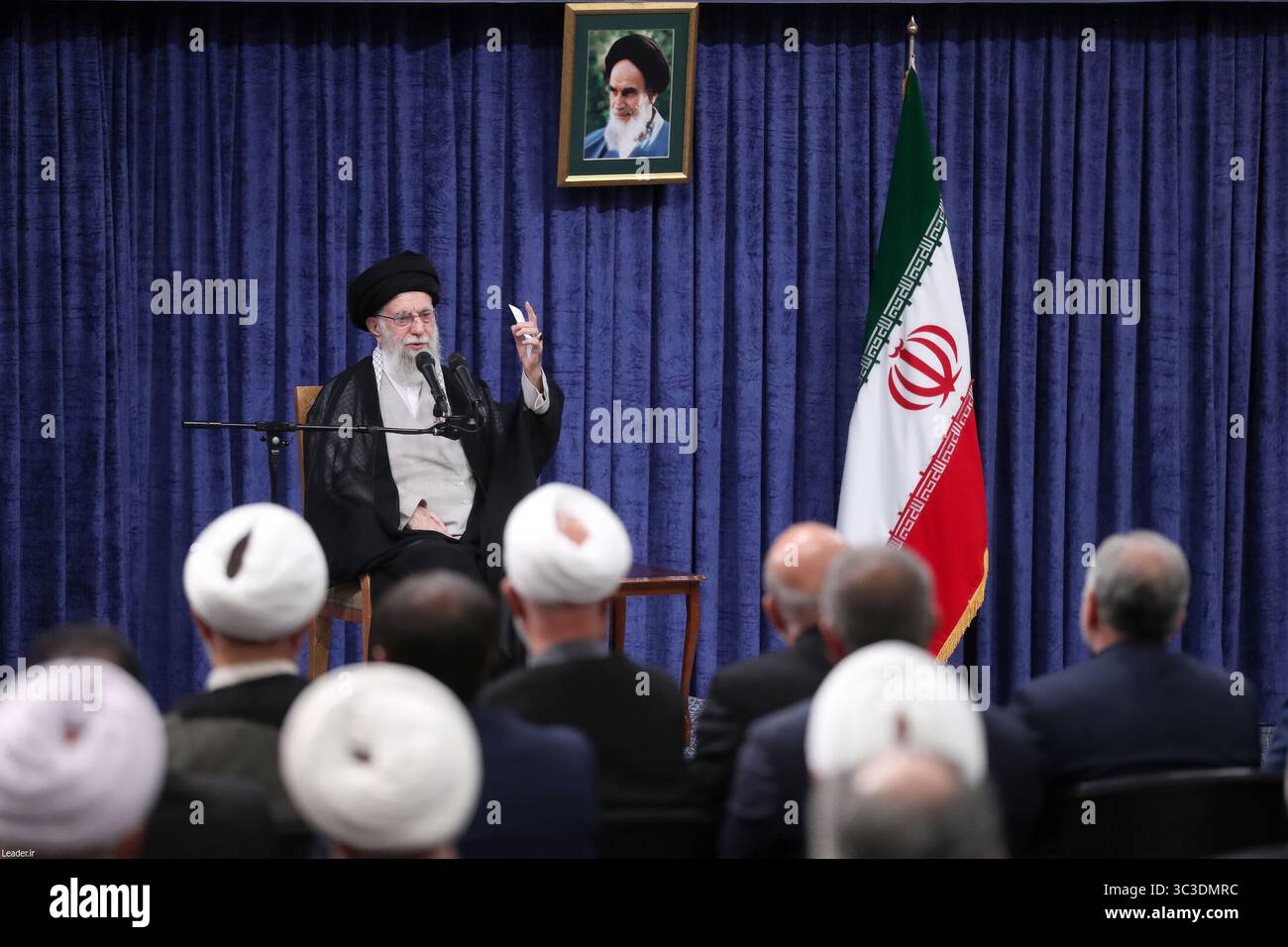 Tehran, Iran. 16 July, 2025. Iranian Supreme Leader Ayatollah Ali ...