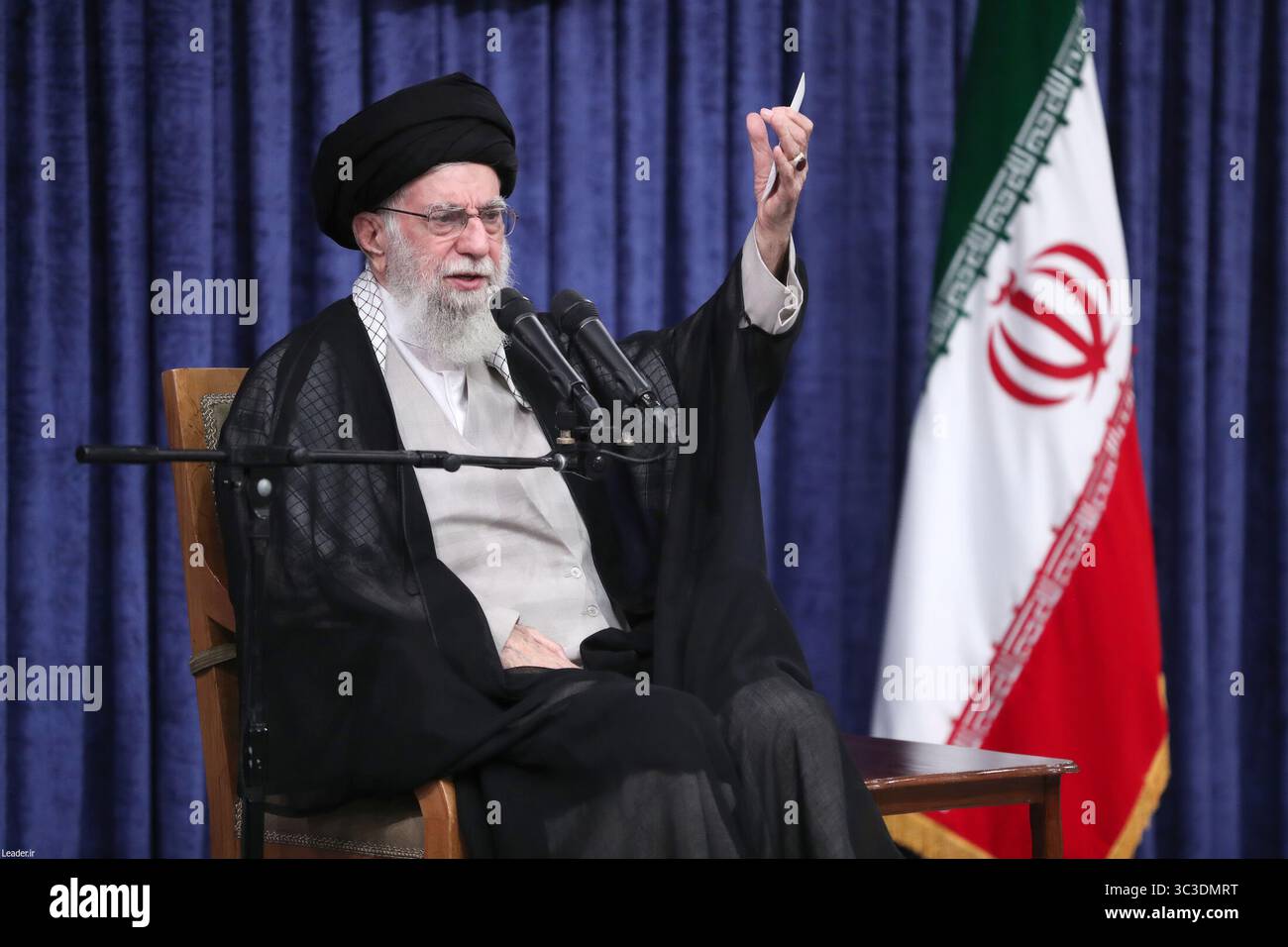 Tehran, Iran. 16 July, 2025. Iranian Supreme Leader Ayatollah Ali ...