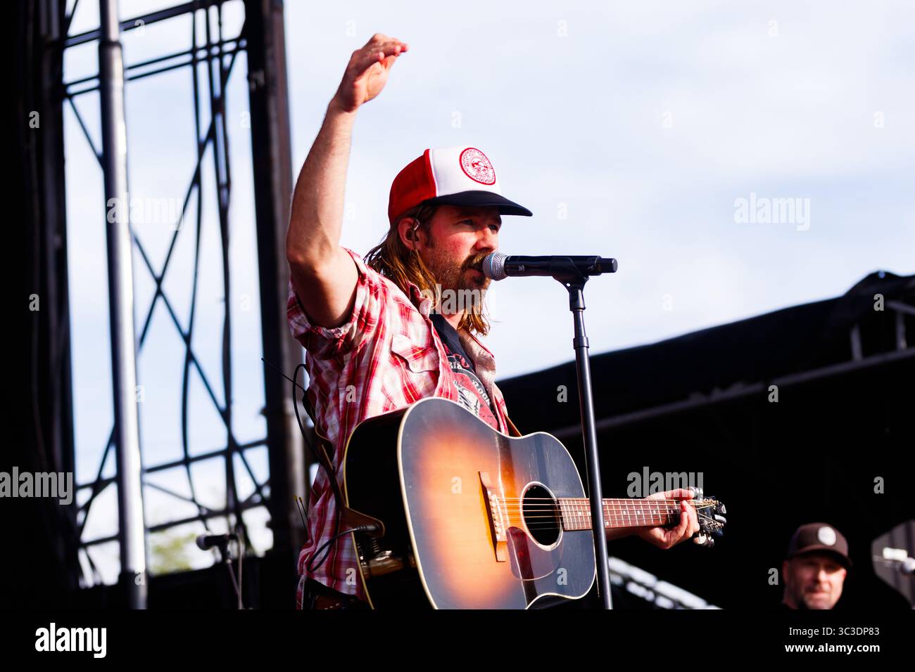 Drew Gregory performs at the K-Days Music Fest at Edmonton Expo Centre ...