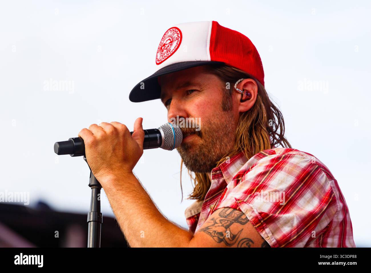 Drew Gregory performs at the K-Days Music Fest at Edmonton Expo Centre ...