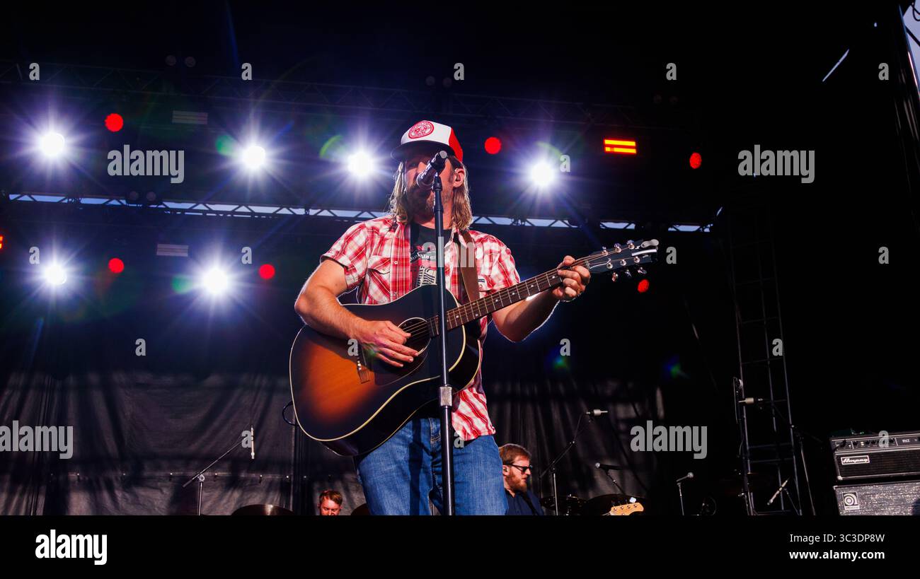 Drew Gregory performs at the K-Days Music Fest at Edmonton Expo Centre ...