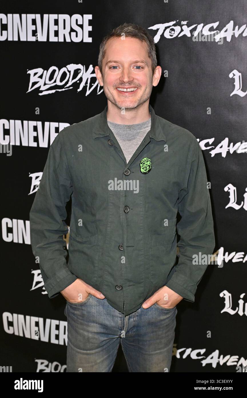 Elijah Wood bei der Premiere des Kinofilms 'The Toxic Avenger' auf der ...