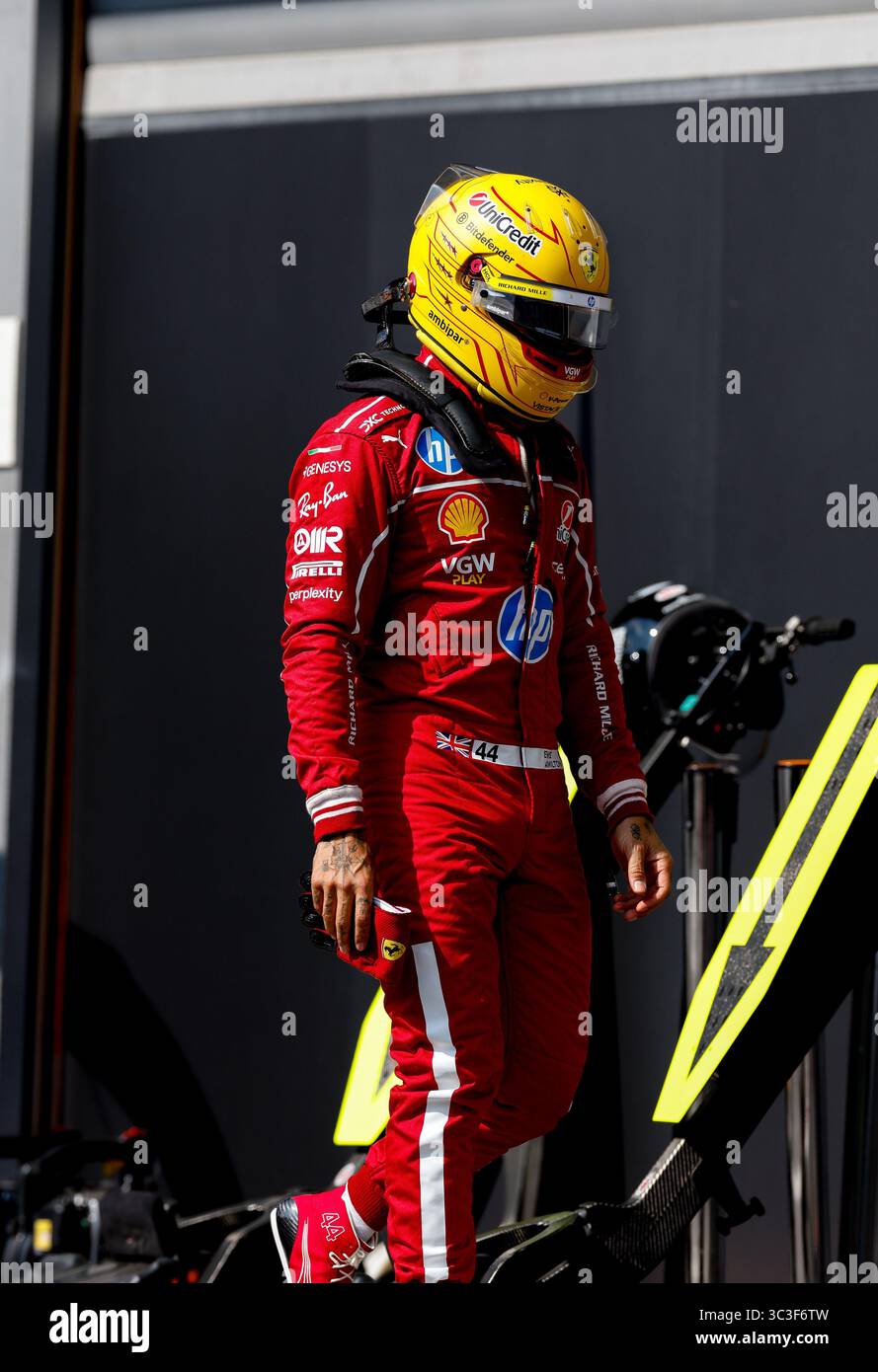 Spa-Francorchamps, Belgium. 25th July, 2025. #44 Lewis Hamilton (GBR ...