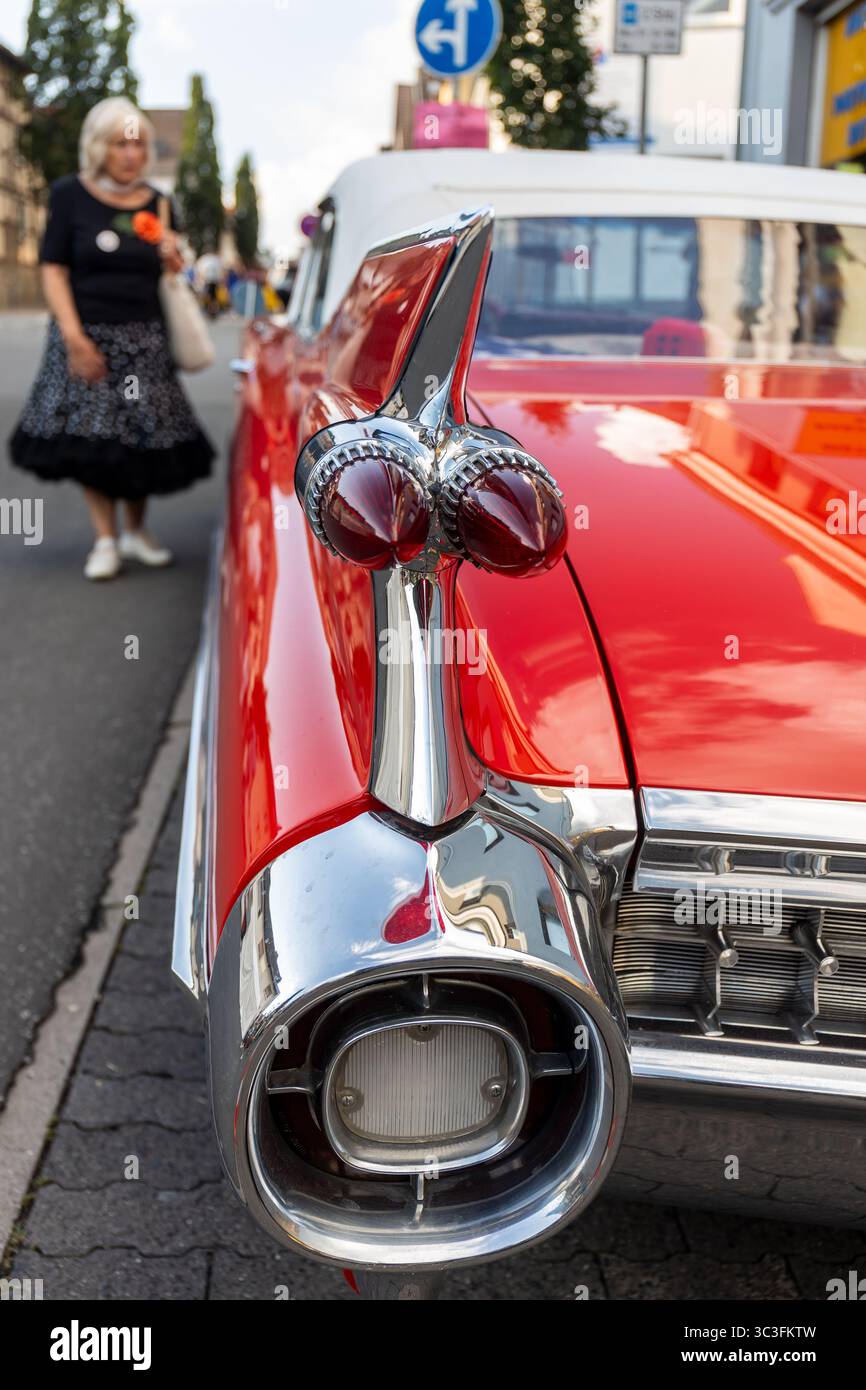 Wettenberg, Germany. 25th July, 2025. A Cadillac, an American classic ...