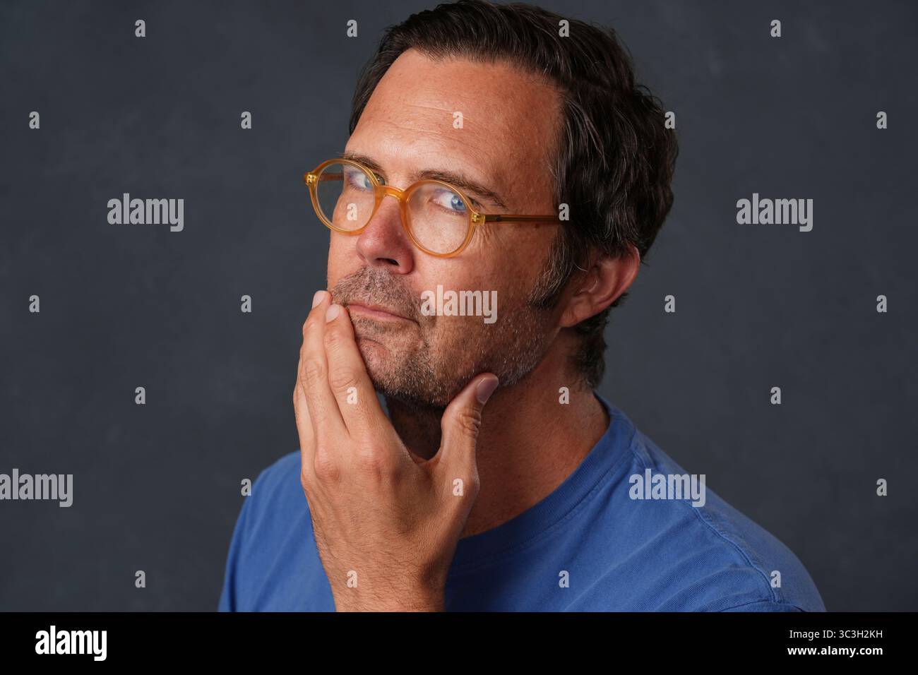 Osgood Perkins poses for a portrait to promote "Keeper" during Comic ...