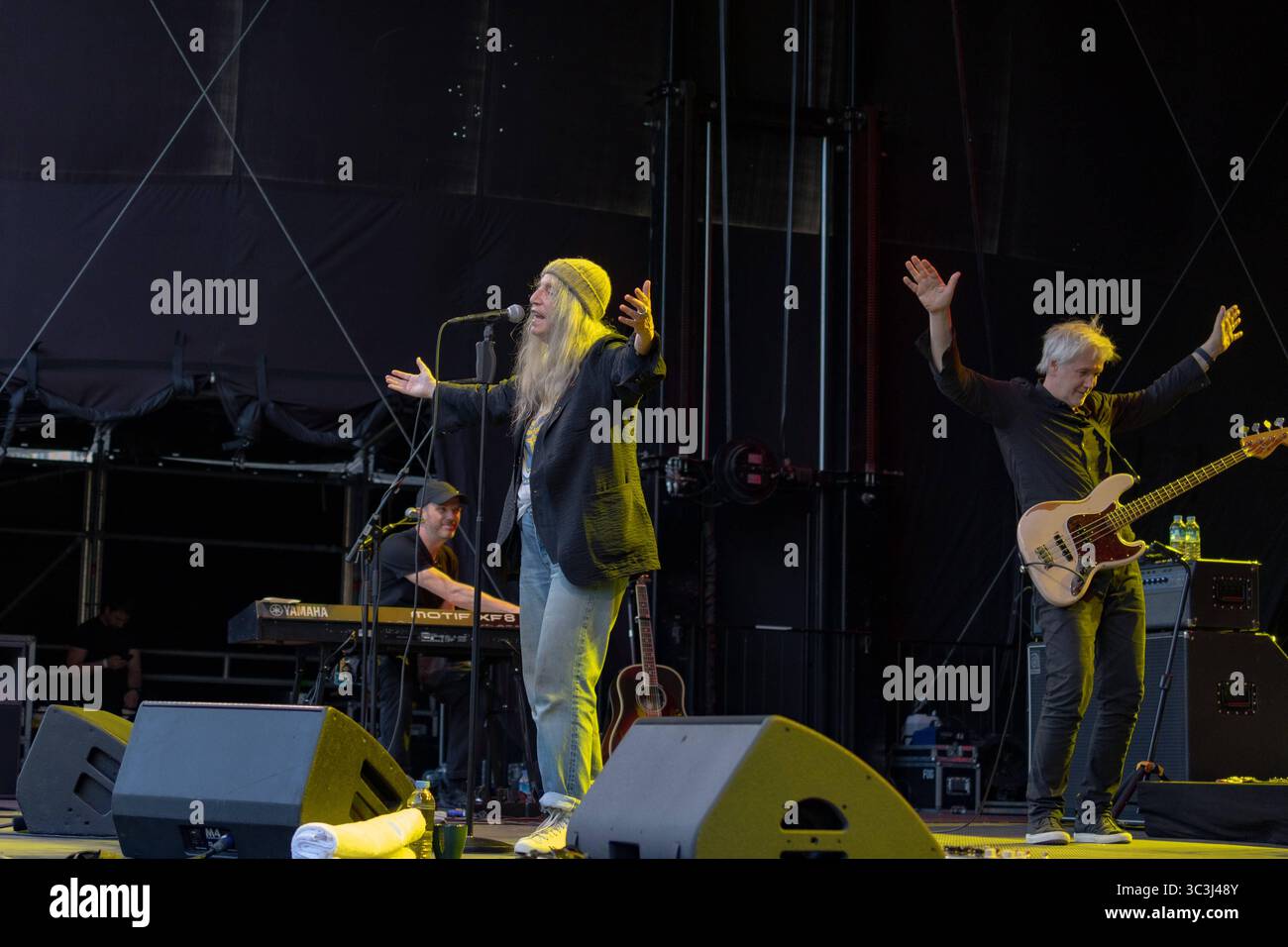PATTI SMITH QUARTET auf dem Roncalliplatz in Köln 25.07.2025 Die US ...