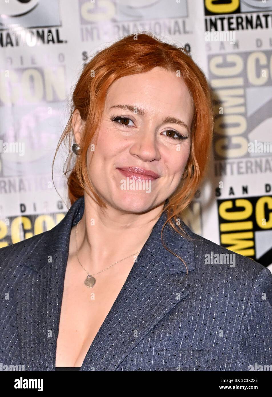 Alice Wetterlund arriving to “Resident Alien” season 4 panel at the ...