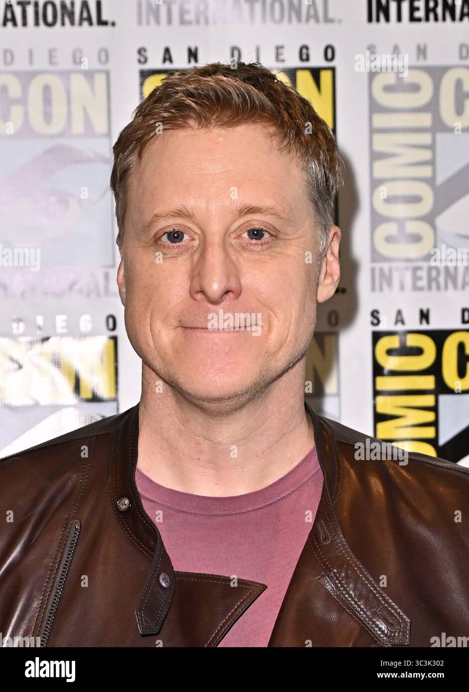 Alan Tudyk arriving to “Resident Alien” season 4 panel at the 2025 ...