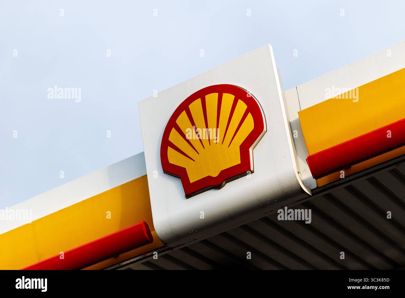 Nuremberg, Germany. 25th July, 2025. The brand logo of the mineral oil ...