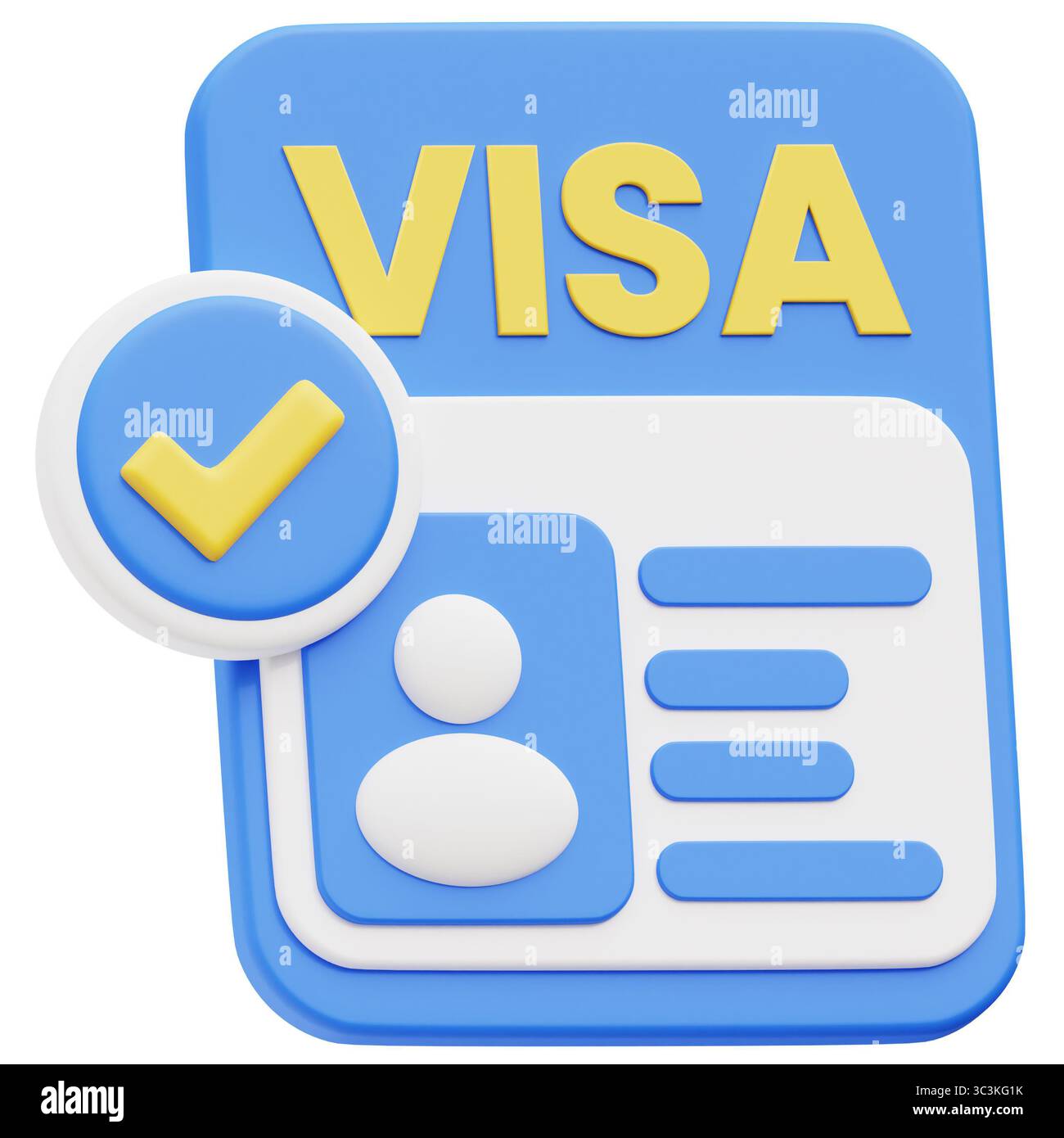 Icon visa authorization hi-res stock photography and images - Alamy