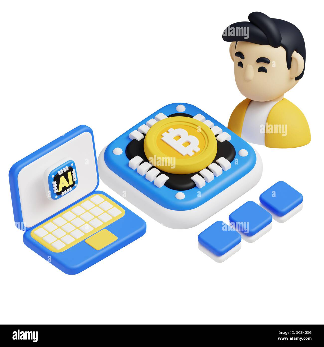 Quantum Computing for Finance 3D Animated Concept Stock Photo - Alamy
