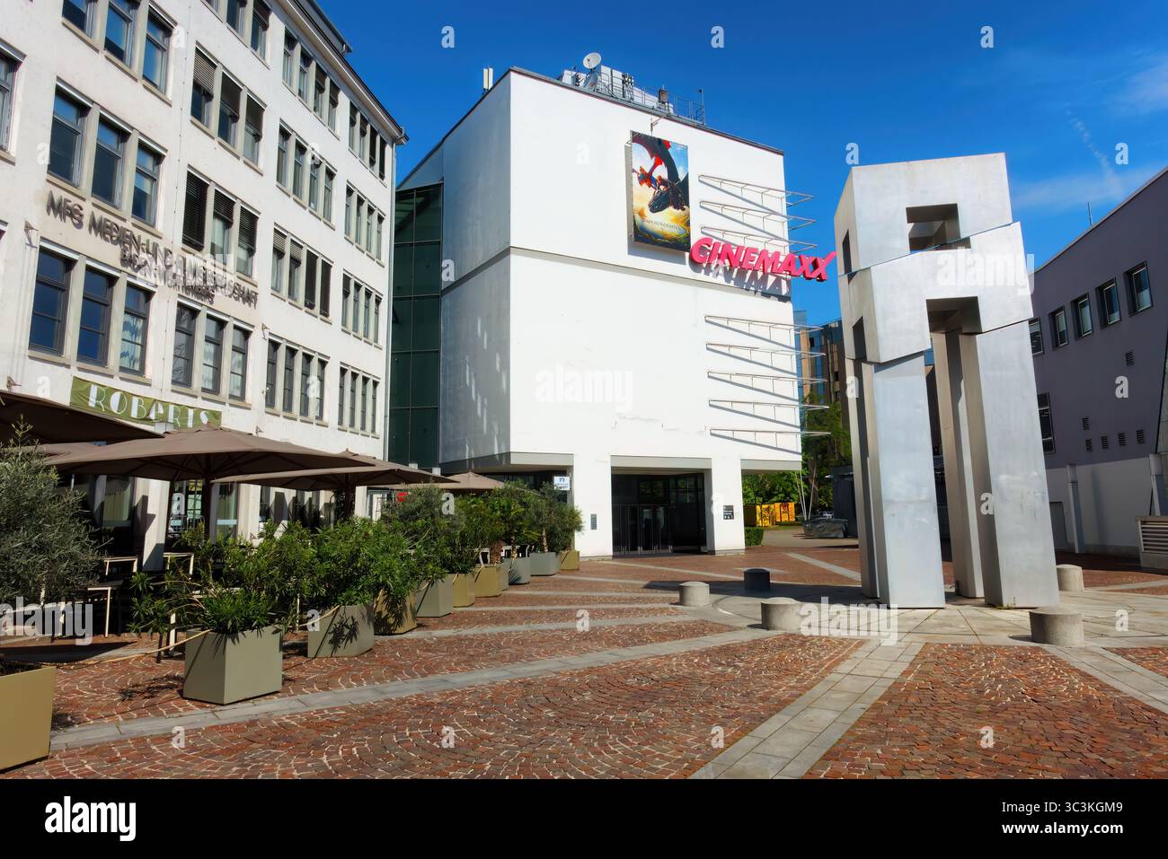 Stuttgart,Germany - May 31,2025: Robert-Bosch-Platz In thiswhite ...