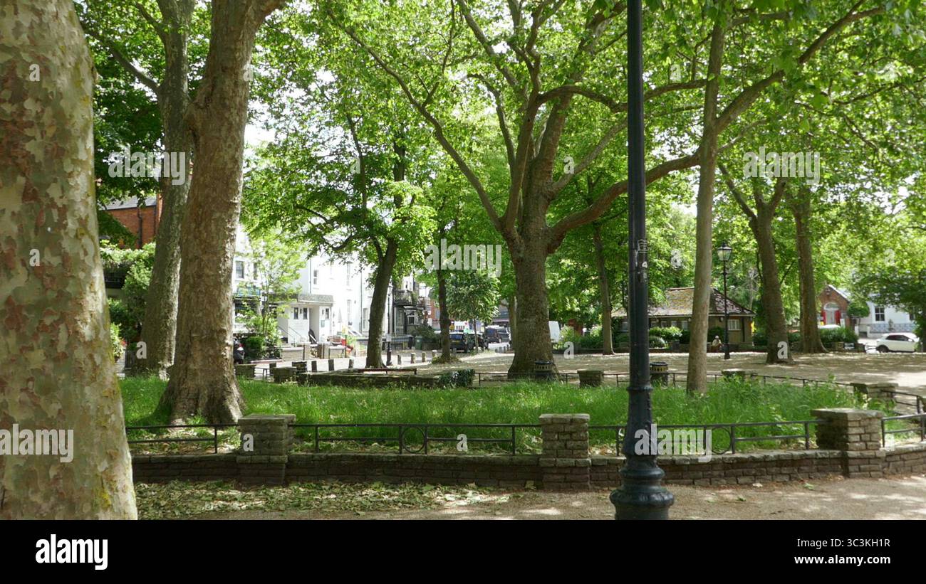 London, England, United Kingdom 29th May 2025 Pond Square in Highgate ...