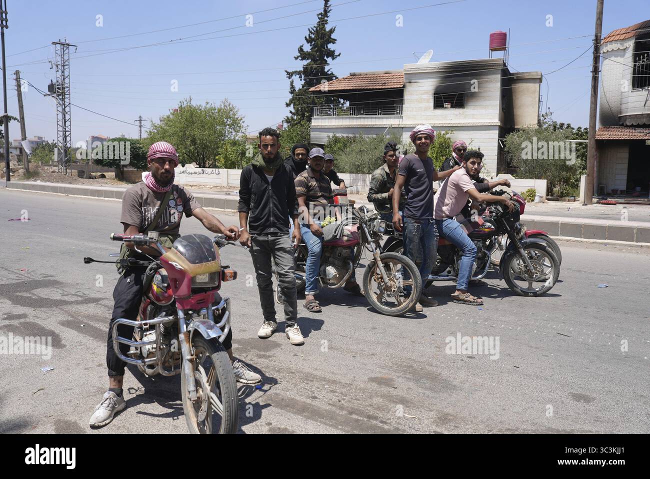 Sectarian violence in the Syrian city of Sweida between Druze factions ...