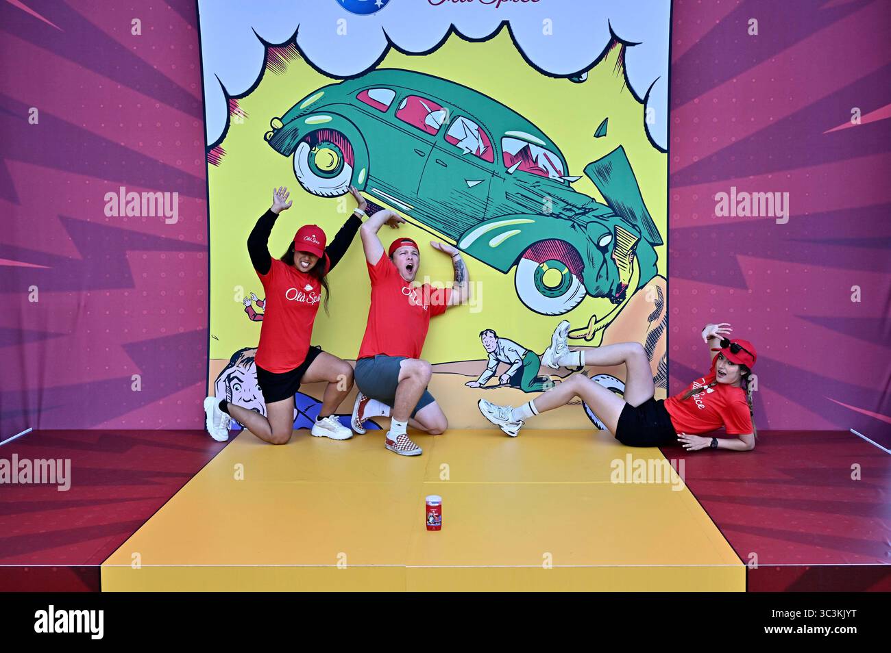 DC x Old Spice Superman Deodorant Werbung - Impressionen von der San ...