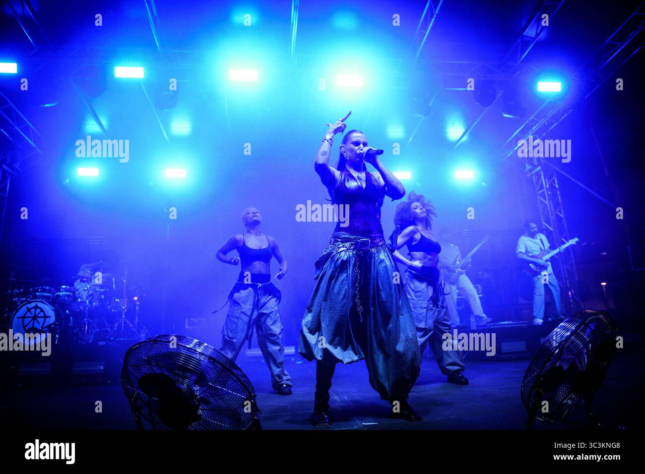 The Italian-Brazilian singer Gaia - real name Gaia Gozzi - performs ...