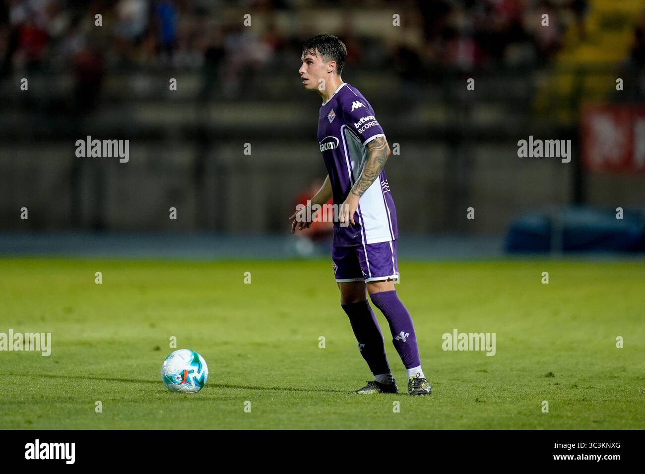 Alessandro Bianco of ACF Fiorentina in action during the Pre-Season ...