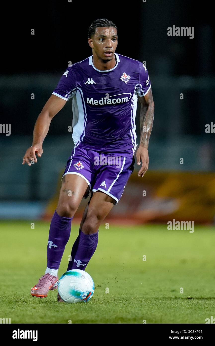 Cher Ndour of ACF Fiorentina during the Pre-Season friendly match ...
