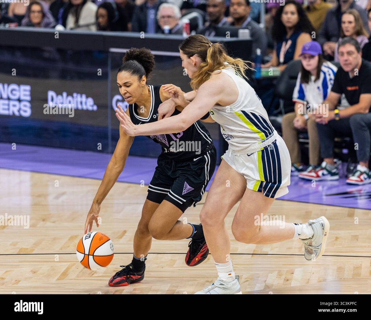 July 25 2025 San Francisco CA, U.S.A. Golden State forward Janelle ...