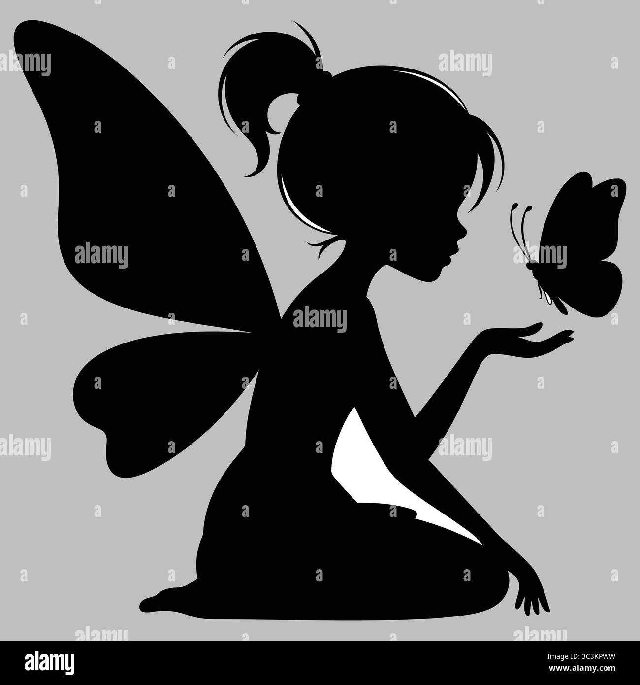 Fairy tale creature magic Stock Vector Images - Alamy