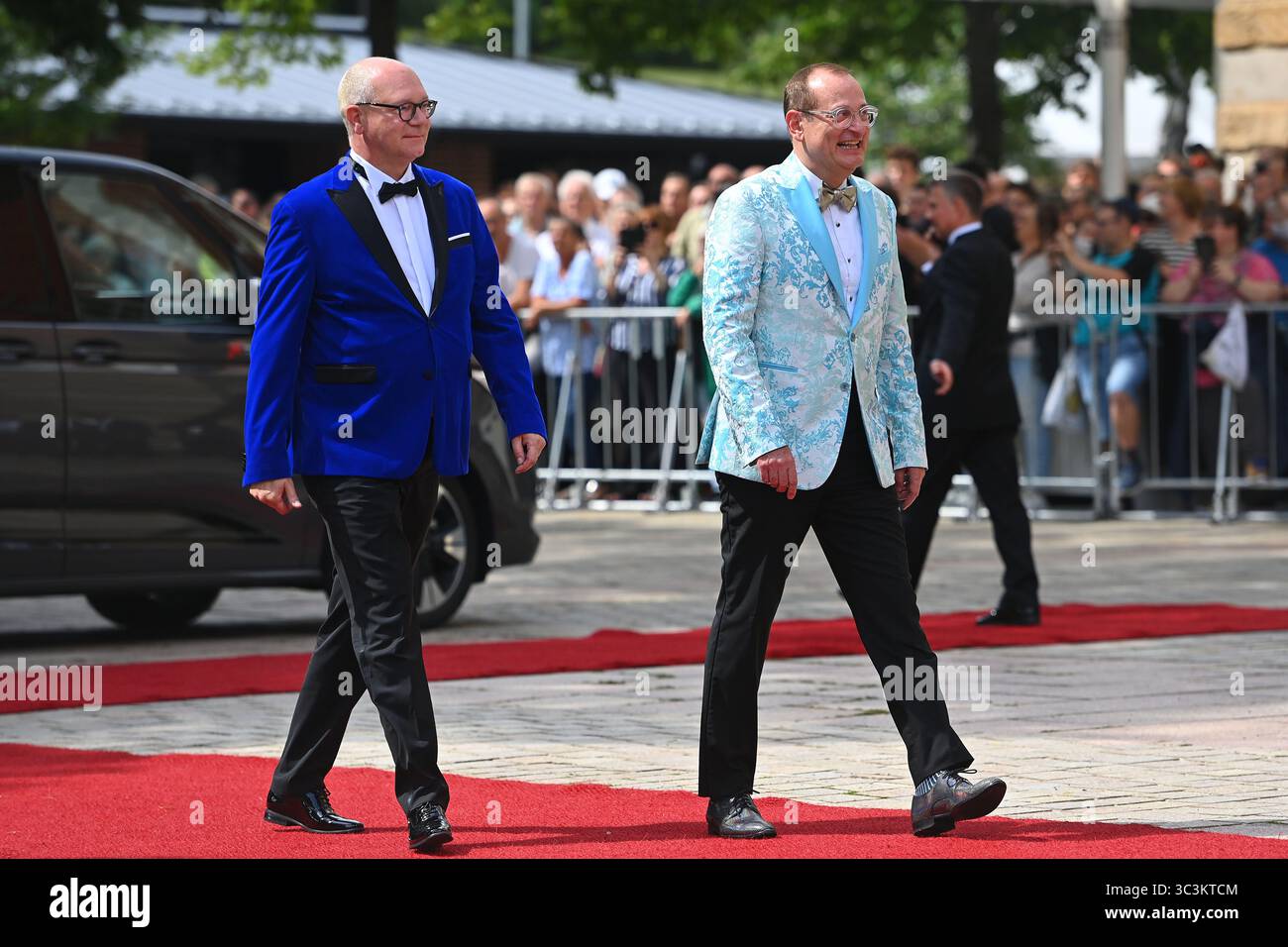 Comedians Volker Heissmann and Martin Rassau. Opening of the 2025 ...
