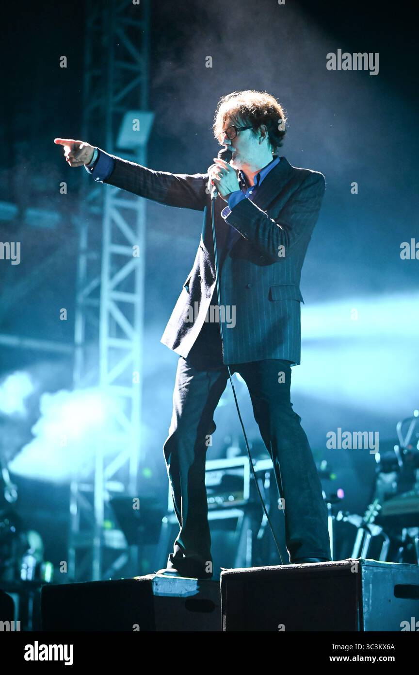Pulp , Performing at Tramlines Fesival 2025 , Sheffield, UK Stock Photo ...