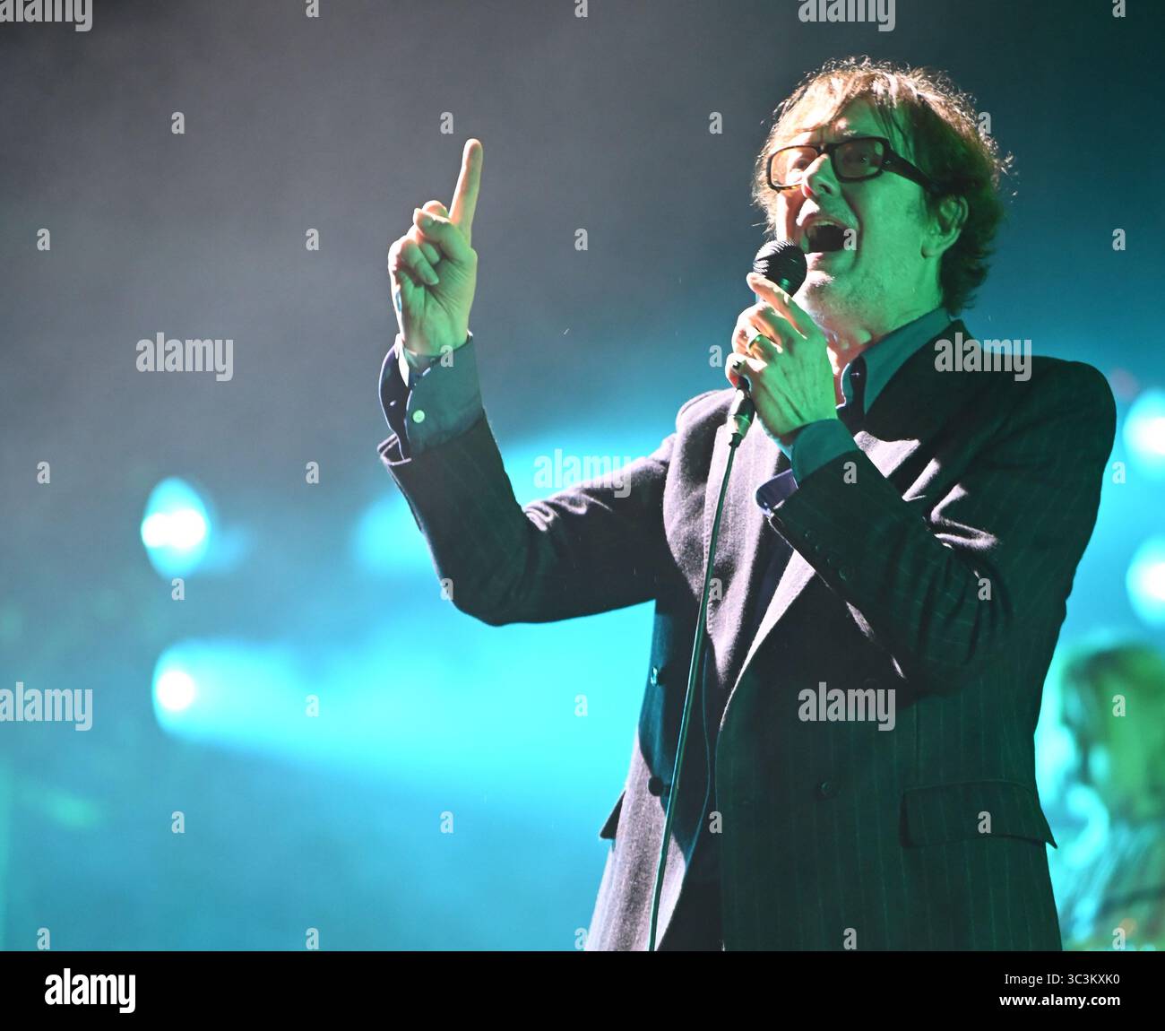 Pulp , Performing at Tramlines Fesival 2025 , Sheffield, UK Stock Photo ...