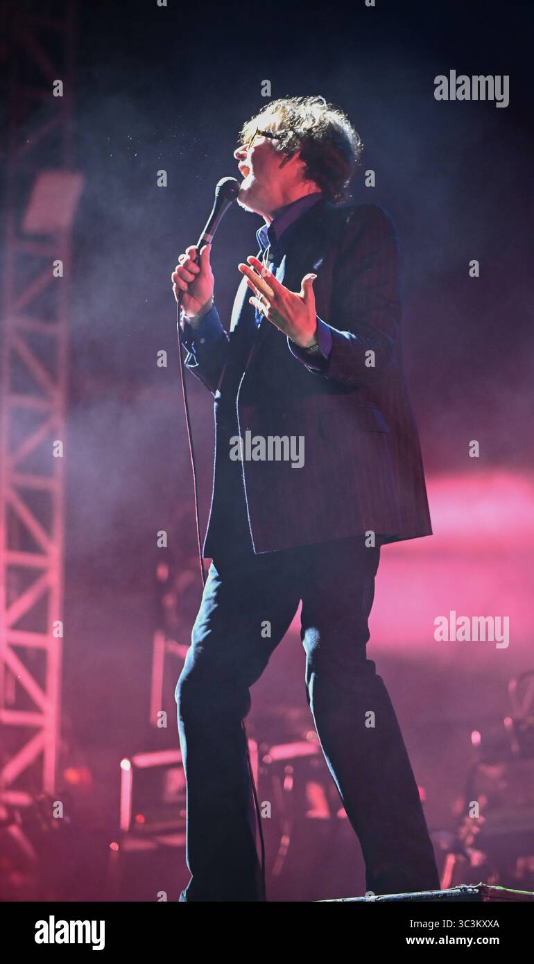 Pulp , Performing at Tramlines Fesival 2025 , Sheffield, UK Stock Photo ...