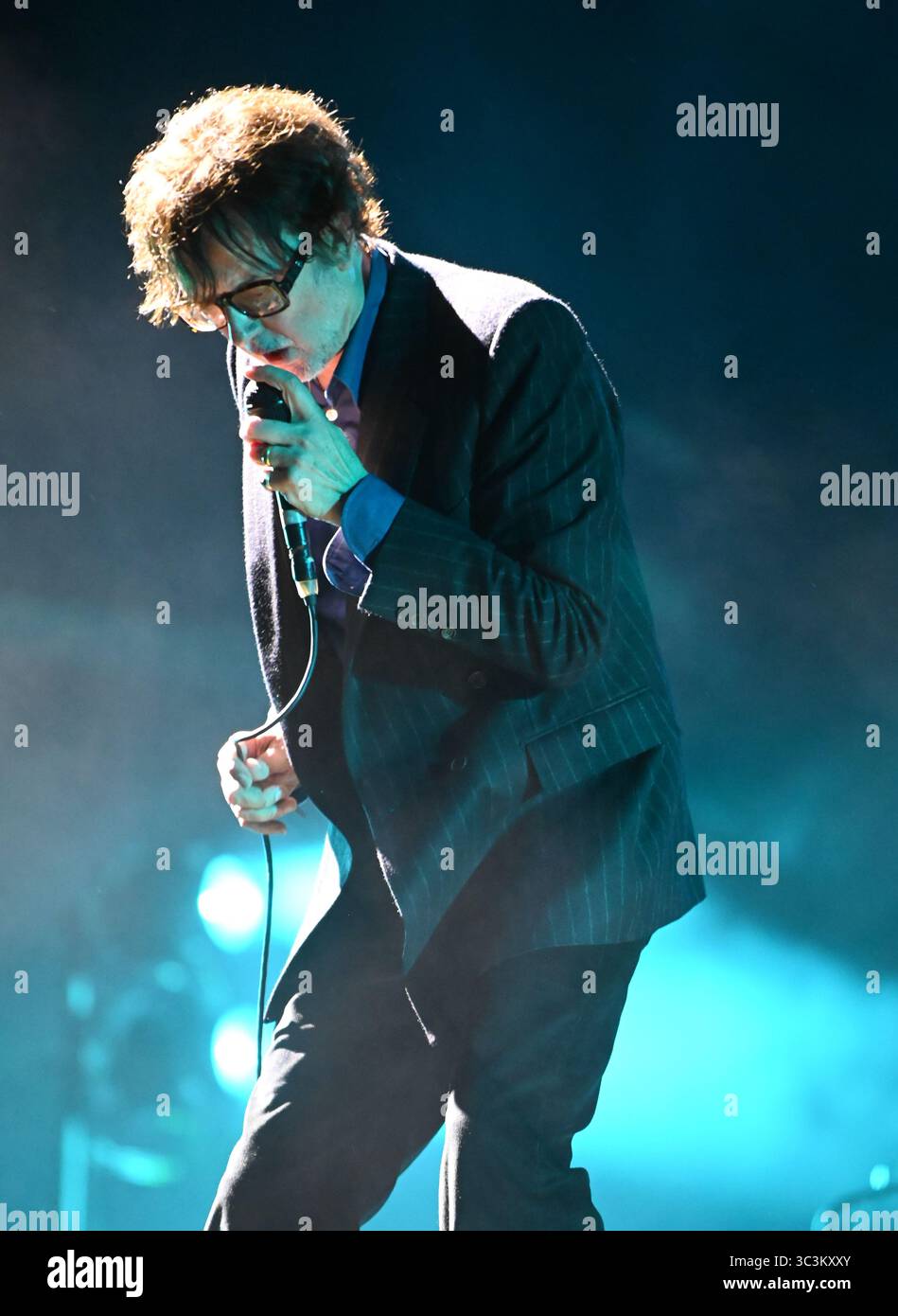 Pulp , Performing at Tramlines Fesival 2025 , Sheffield, UK Stock Photo ...