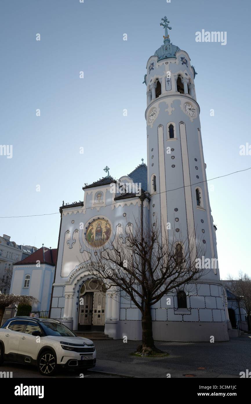 Bratislava Slovakia castles city break churches The Blue Church Church ...