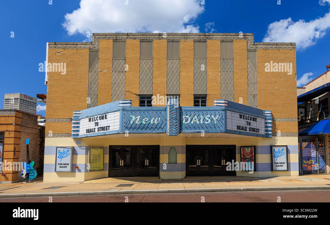 The New Daisy Theatre, Beale Street, Memphis, Tennessee, USA Stock ...