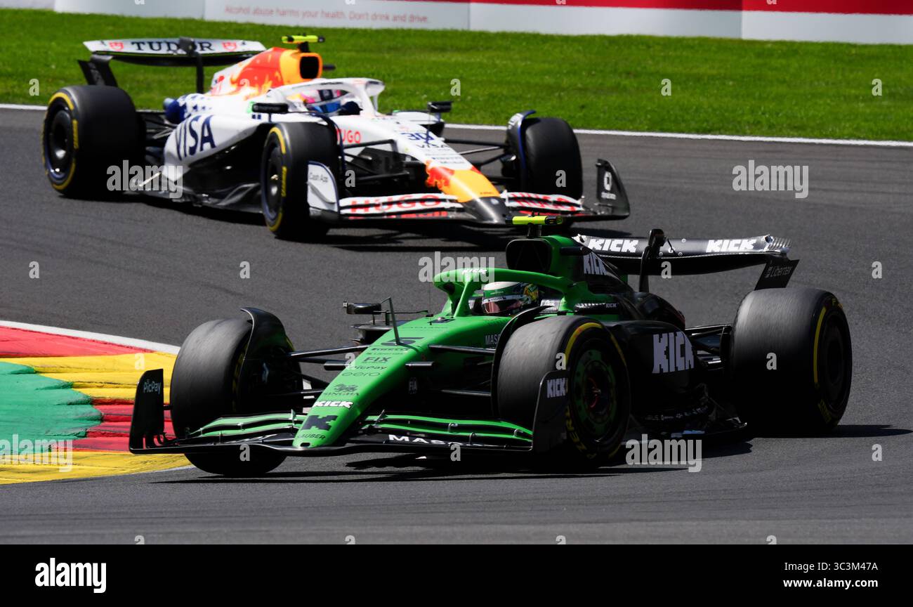 Kick Sauber driver Gabriel Bortoleto during the Sprint Race at Circuit ...