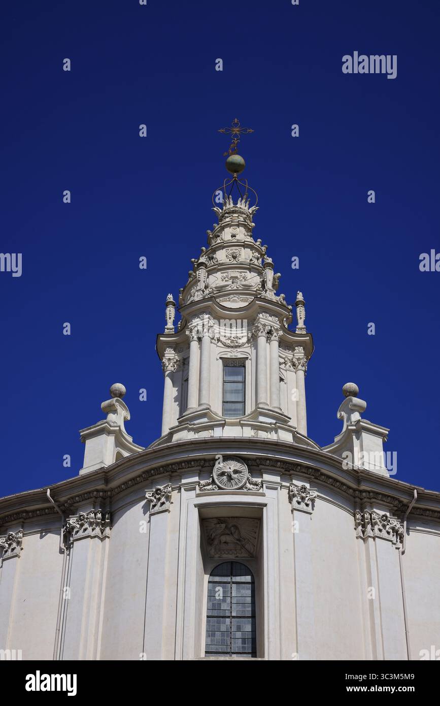 Sant’Ivo alla Sapienza in Rome, Italy. A Baroque masterpiece by ...