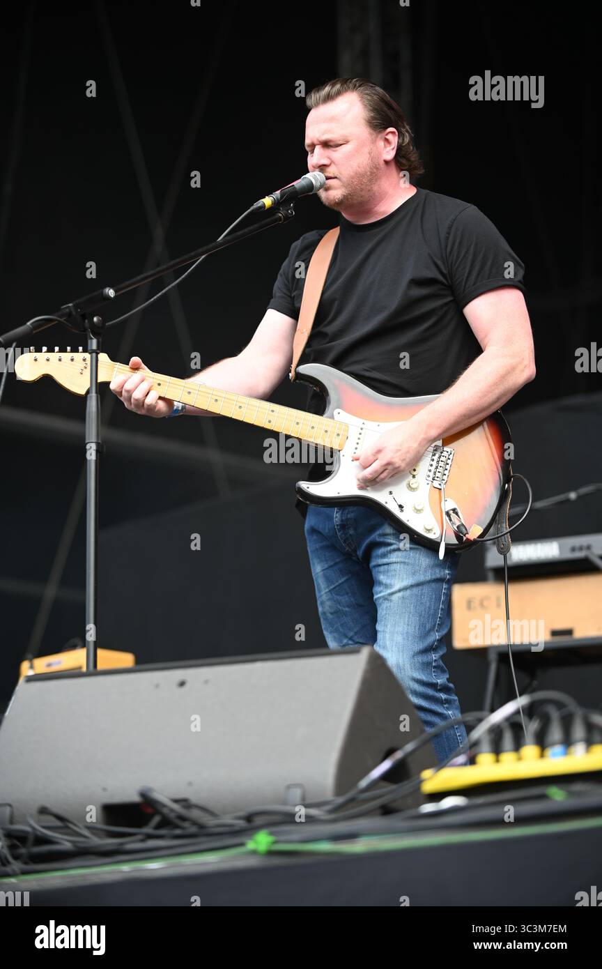 July 25, 2025, Sheffield, South Yorkshire, U.K: Ed Cosens Performing at ...