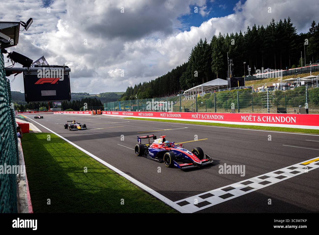 06 WURZ Charlie (aut), Trident, Dallara F3 2025, action finish during ...