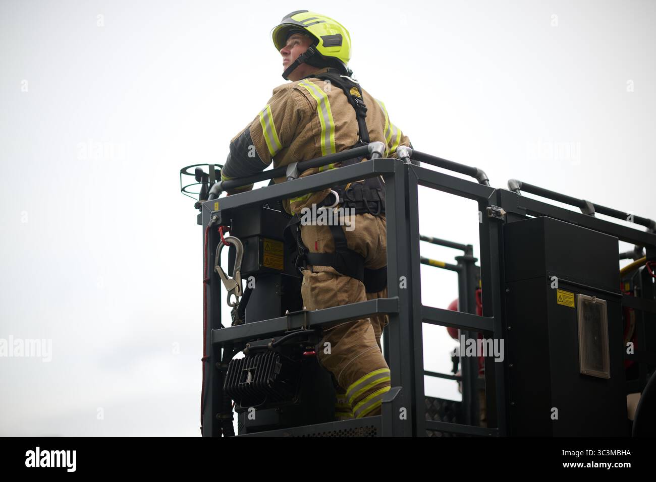 Edinburgh Scotland, UK 26 July 2025. Emergency Services attend a fire ...