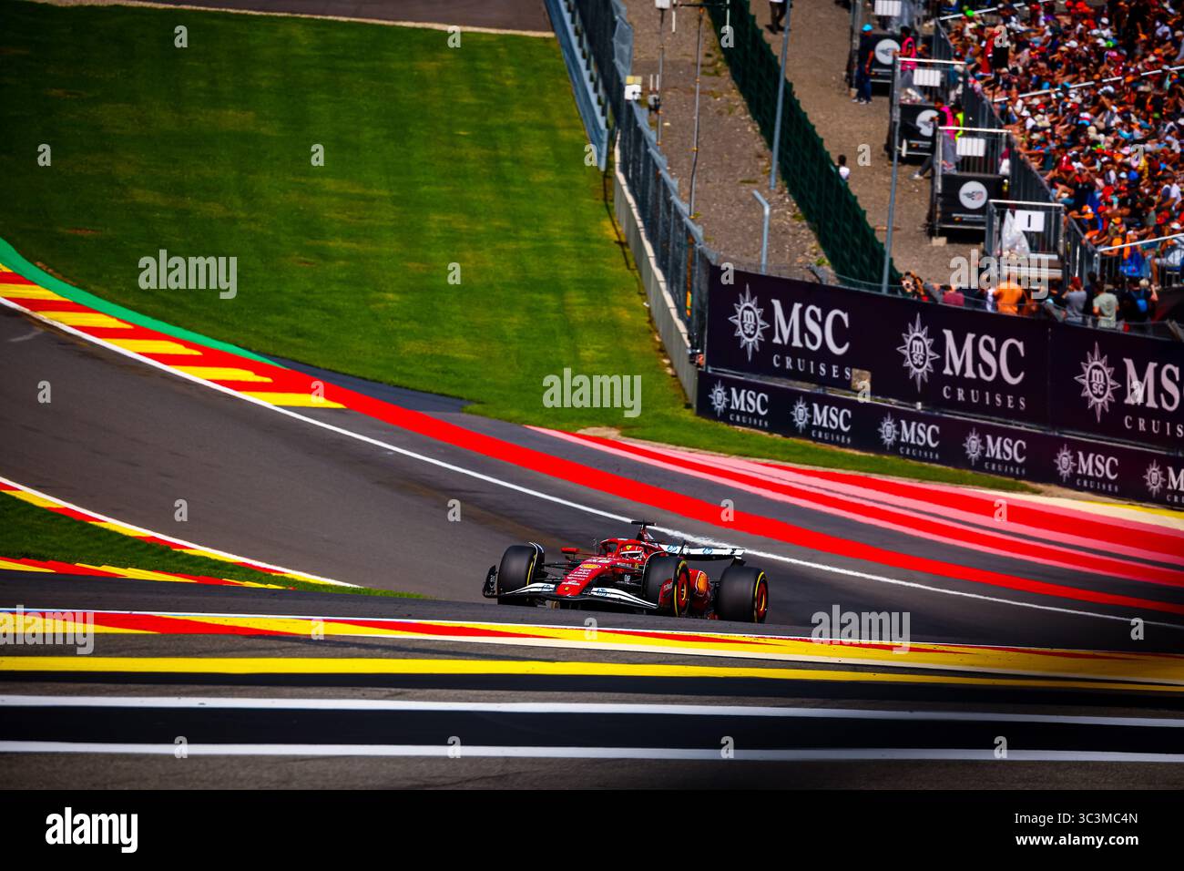 16 Charles Leclerc, (MON) Scuderia Ferrari SF25,, during the Belgian GP ...