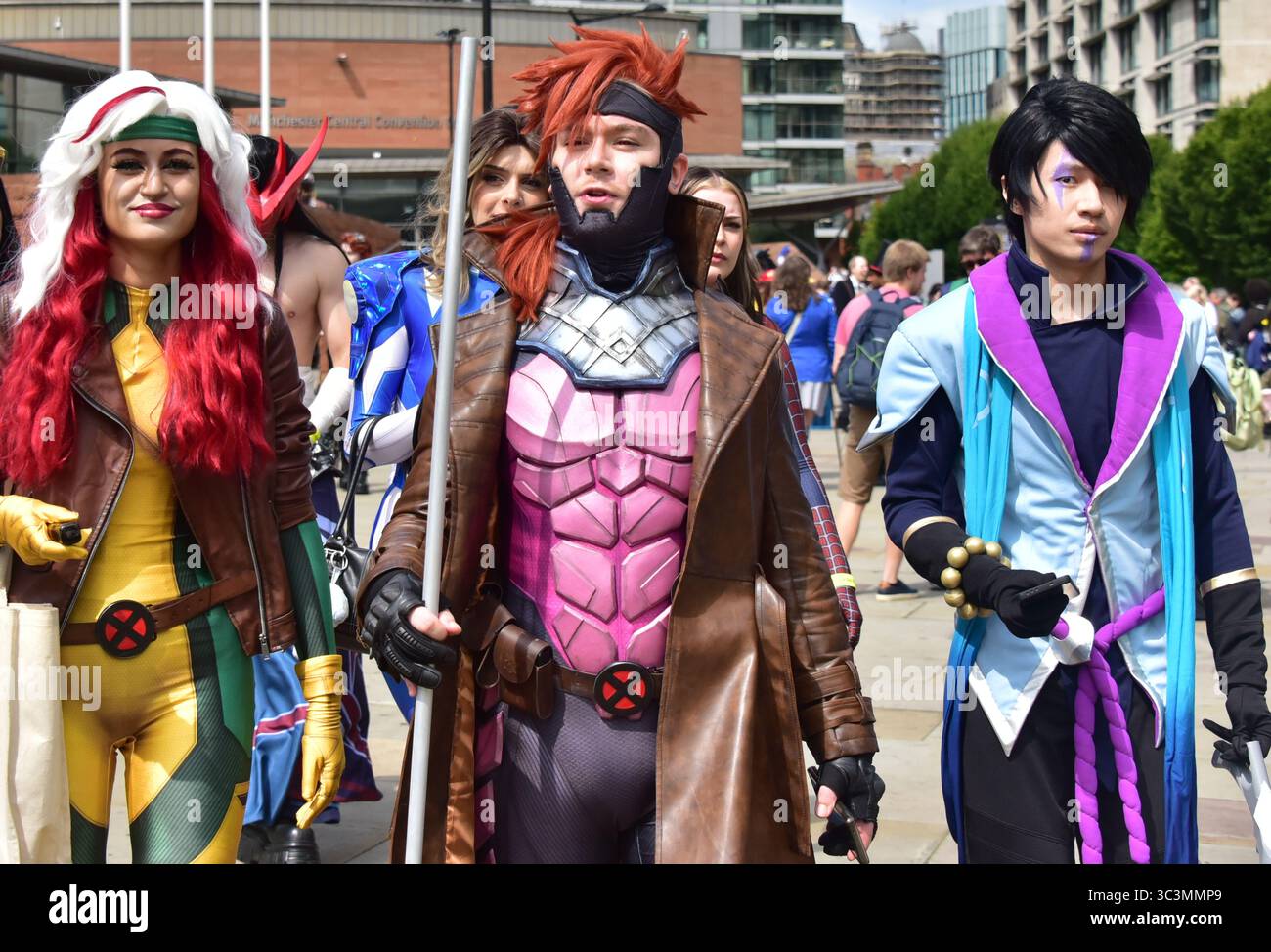 Manchester, UK, 26th July, 2025. Cosplay characters at Manchester ...