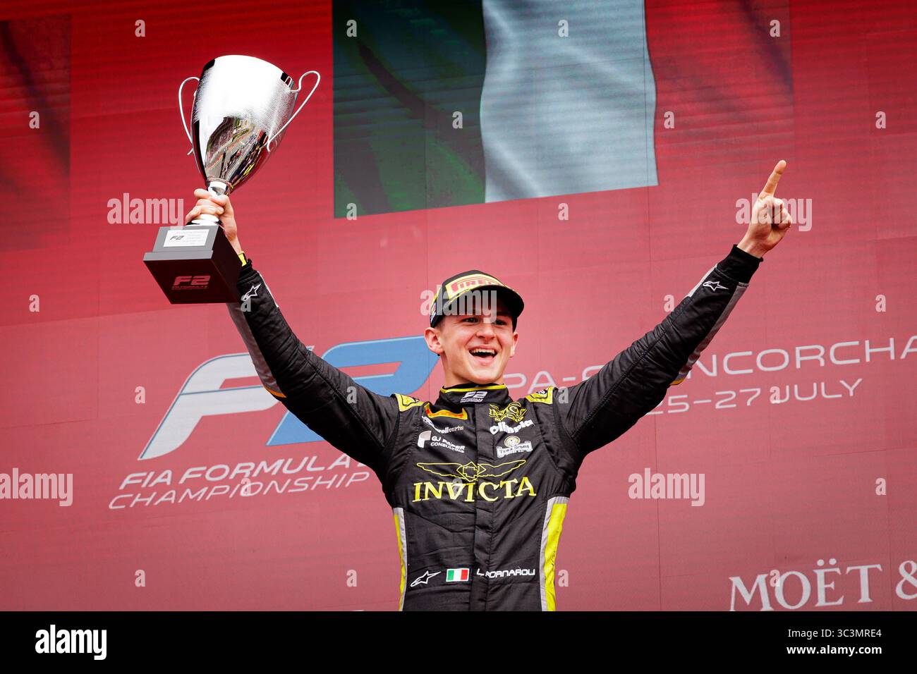 FORNAROLI Leonardo (ita), Invicta Racing, Dallara F2 2024, portrait ...