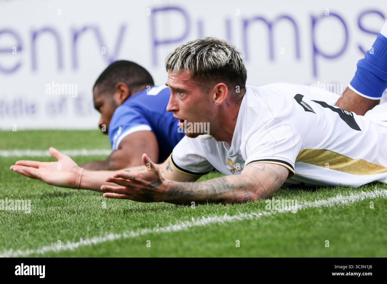 SMH Group Stadium, Chesterfield, England, July 26th 2025: Louie Barry ...