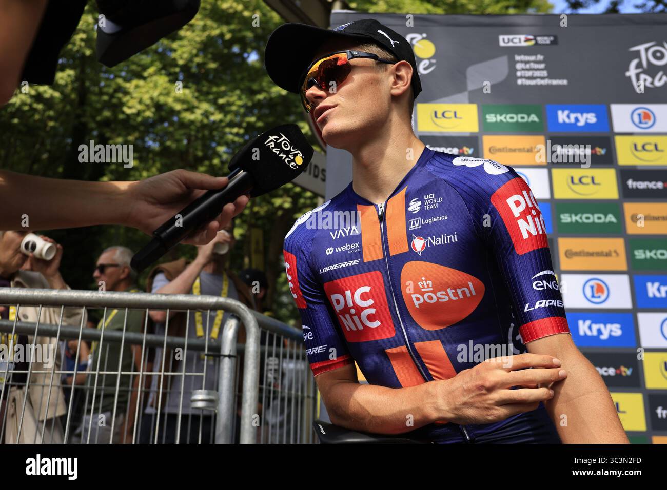Oscar ONLEY, Team Picnic PostNL, during the Tour de France 2025, UCI ...