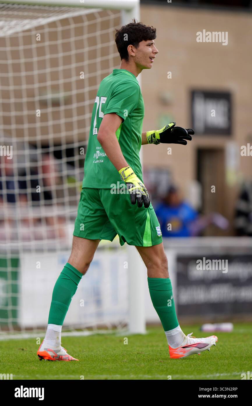 Birmingham City goalkeeper James Beadle during the pre-season friendly ...