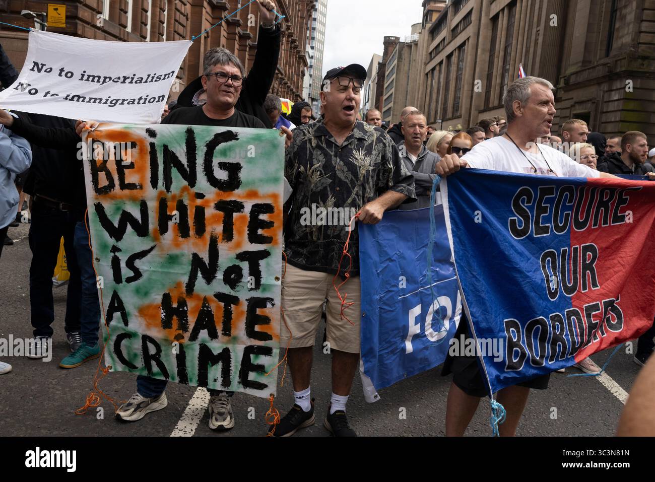 Glasgow, Scotland, 26 July 2025. UK Independence Party (UKIP) ‘Mass ...