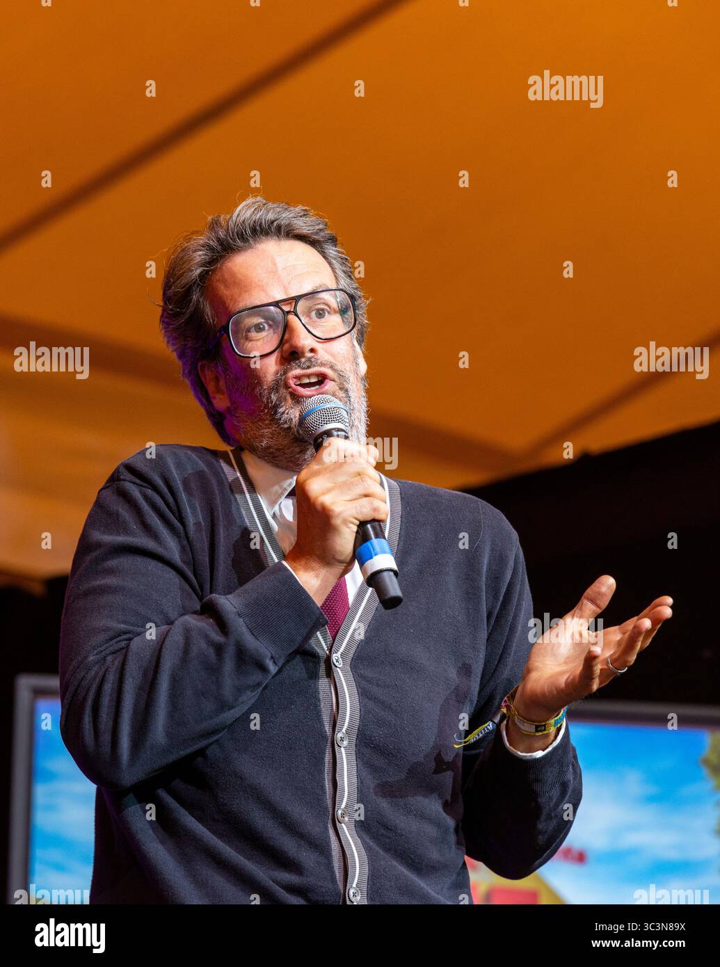 Henham Park, Suffolk, UK. 26th July, 2025. British comedian Marcus ...